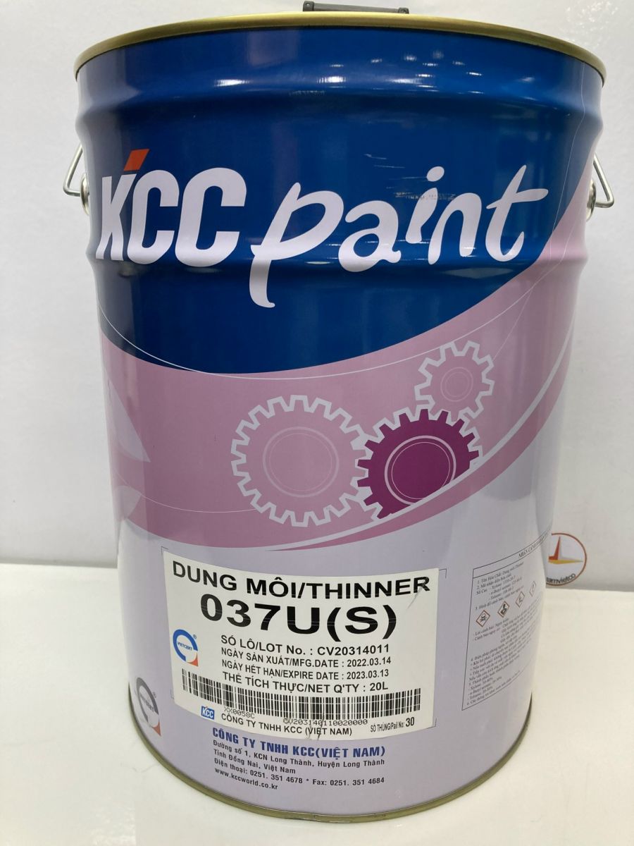 Dung môi pha sơn KCC /Thinner 037U (S) 20L